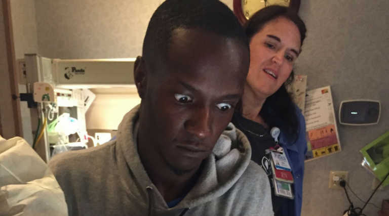 ‘This is what happens when you see your baby’s head pop out and go back ...