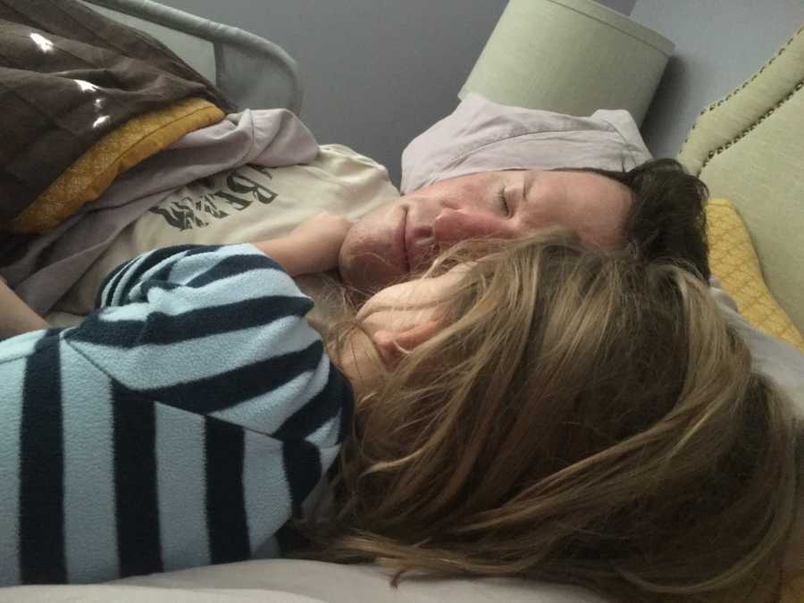 ‘His arm was twisted and his once rosy red lips were white as snow. I ...