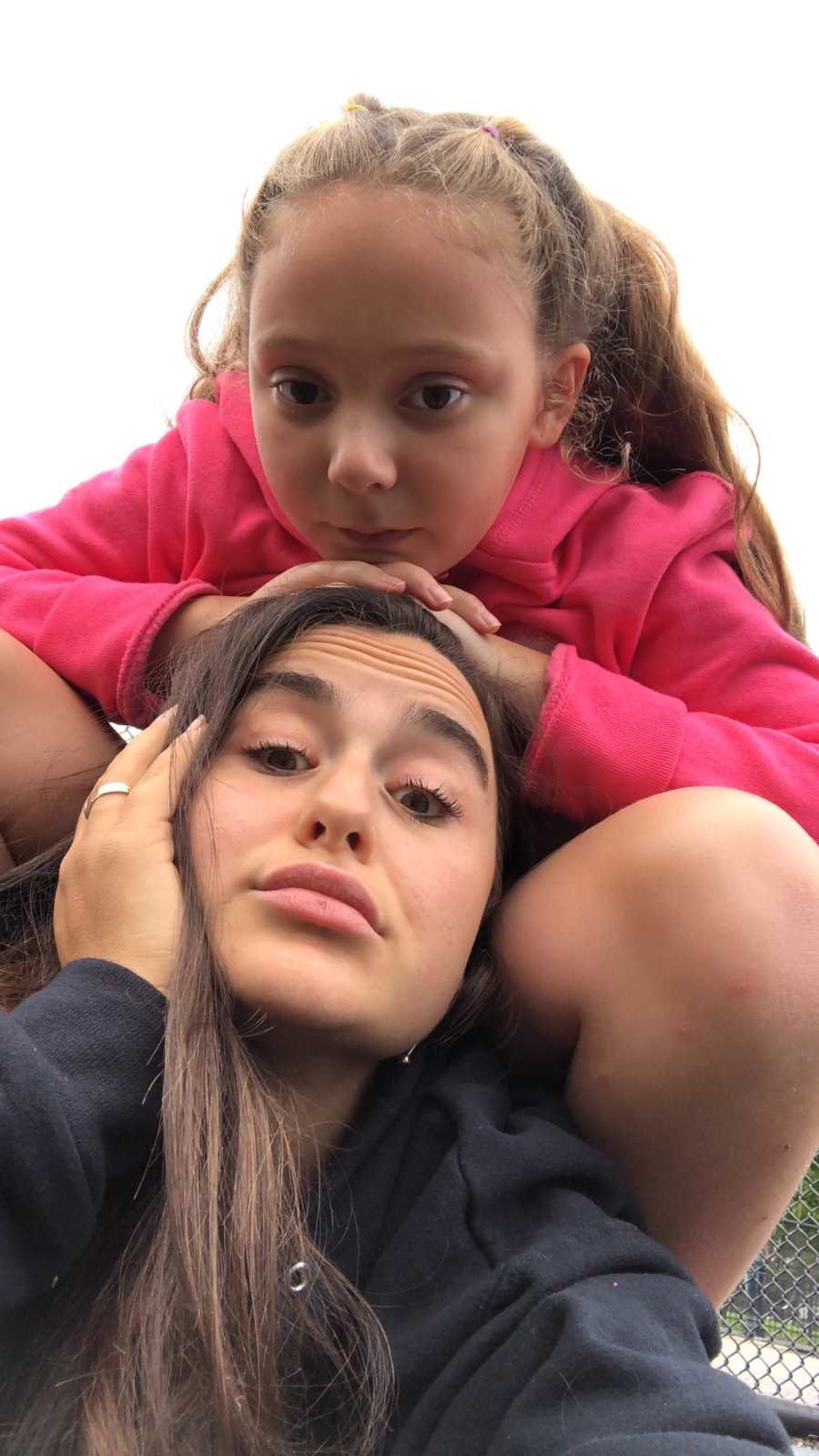 ‘Can I give the a tree a hug?’ She tells me her brain is stuck. ‘Why is ...