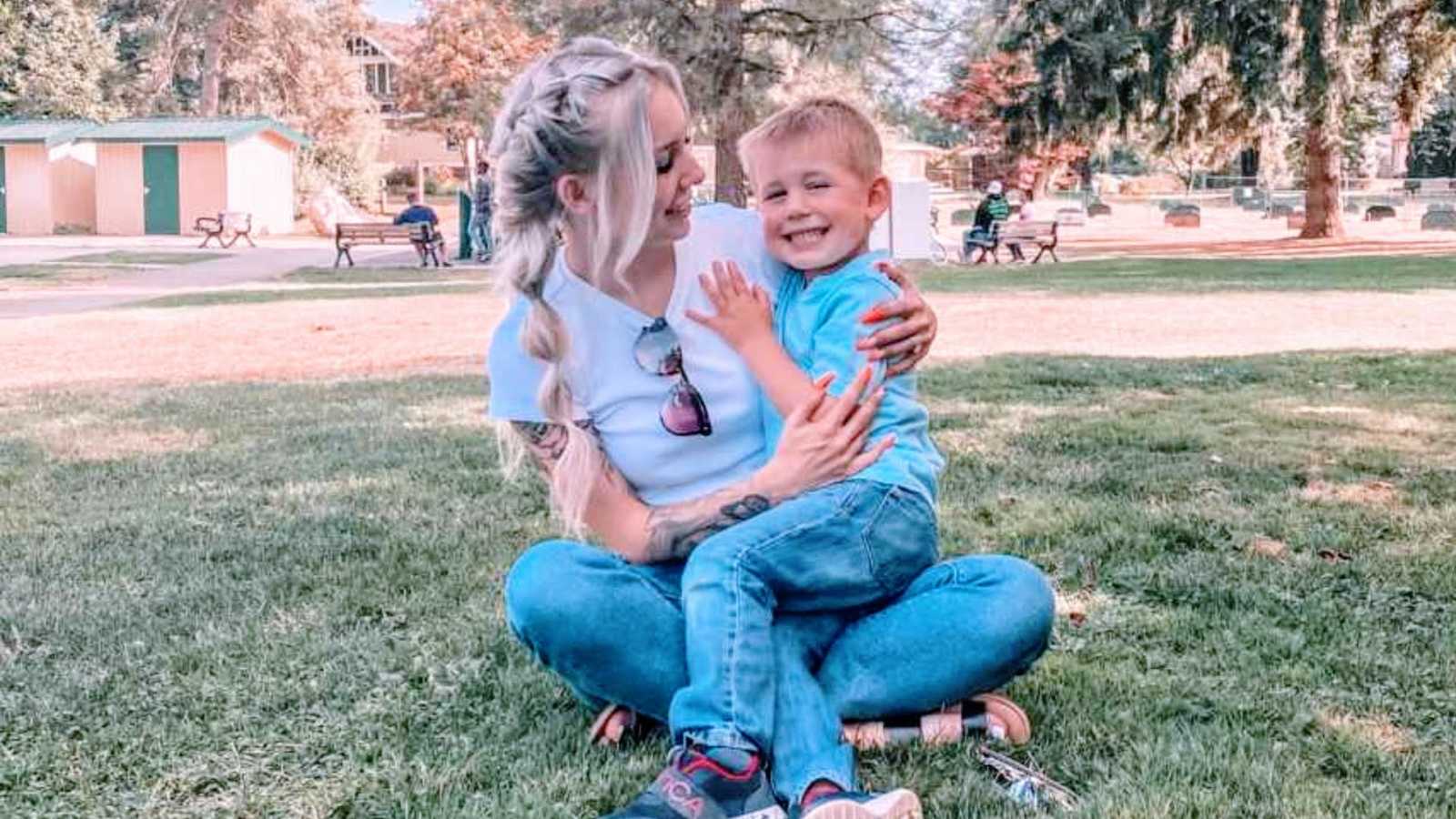 ‘I will never stop kissing your boo-boos. I will never stop wiping your ...