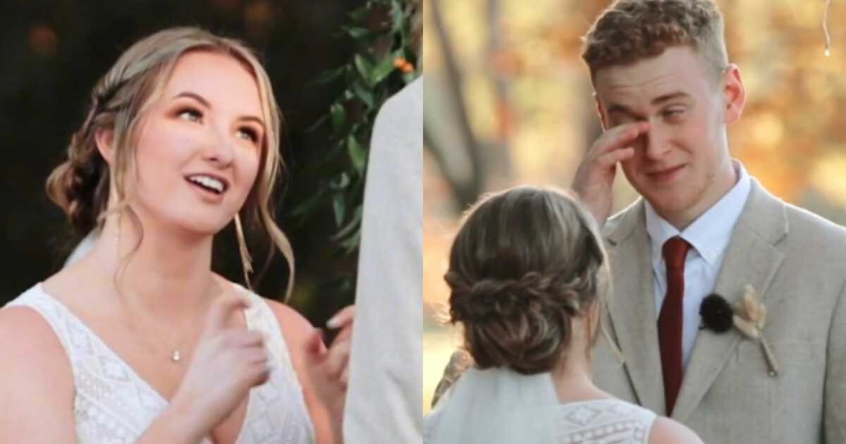 Bride Surprises Groom By Signing Wedding Vows For Deaf In-Laws – Love ...