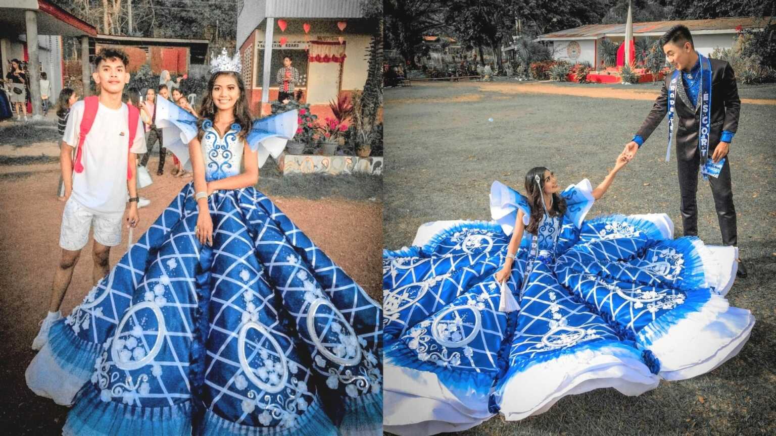 Brother Designs, Hand Sews Dress For Sister’s Prom When Family Can’t ...