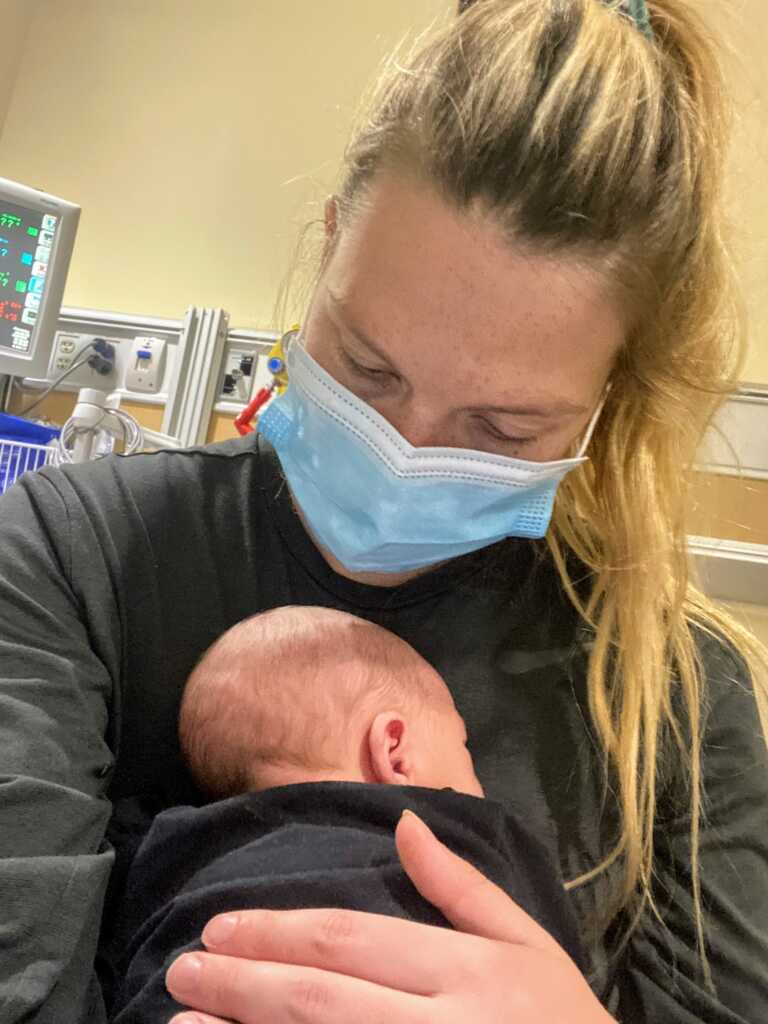 ‘We noticed a golf ball-sized lump on our little baby’s neck.’: Mom ...
